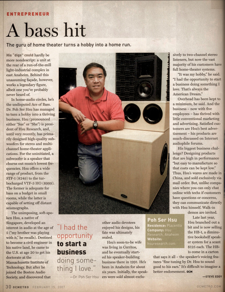 The Hsu Research Origin Story